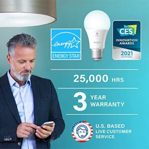 Sengled Smart Light Bulb, Bluetooth Mesh Bulb That Works with Alexa Only, Standard A19, Dimmable Daylight 5000K, E26 60W Equivalent 800LM, 4 Pack – A Certified for Humans Device