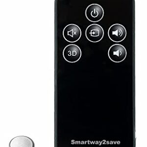 New Smartway2save Replacement Remote Control Compatible for Klipsch Soundbars R-10B ICON SB 1 SB 3 R 10B