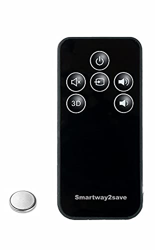 New Smartway2save Replacement Remote Control Compatible for Klipsch Soundbars R-10B ICON SB 1 SB 3 R 10B