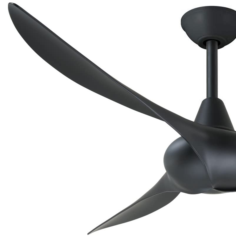 Minka-Aire F843-CL Wave 52 Inch 3 Blade Ceiling Fan in Coal Finish