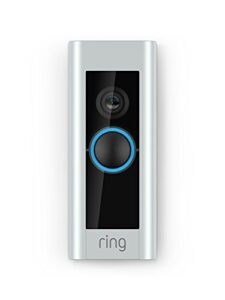 certified refurbished ring video doorbell pro, with hd video, motion activated alerts, easy installation (existing doorbell wiring required)