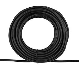 Smays 25ft Micro USB Cable Compatible for Wyze Cam, Nest Cam, Yi Home Camera, Long Extension Power Cord (Black)