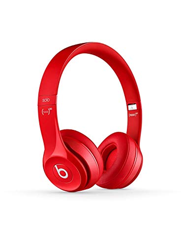 Beats Solo 2 Wireless On-Ear Headphone - Red (Renewed)