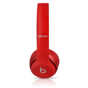 Beats Solo 2 Wireless On-Ear Headphone - Red (Renewed)