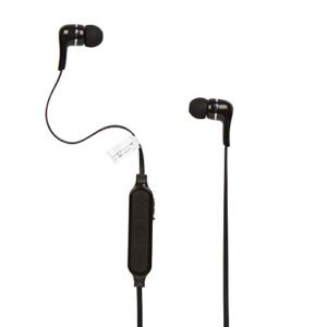 Toshiba Wireless Earbuds | Wireless Bluetooth Headphones w/Microphone | 32FT Working Range for Wireless Headphones | Wireless Earphones w/ 4 Hour Music/Talk Time| Micro USB Charging | RZE-BT312E(K)