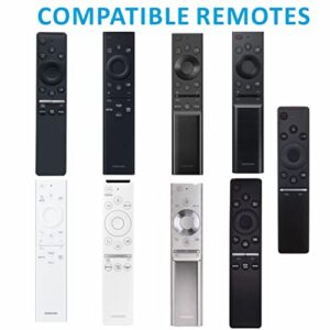 Replaced Smart Remote for Samsung TV with Voice Control for All Samsung LED QLED 4K 8K Curved TVs, 3 Shortcut Buttons for Netflix, Samsung TV,Prime Video w/1 Year Warranty provided by Alizen