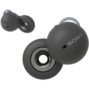 Sony WFL900/H LinkBuds Truly Wireless Earbuds Headphones w/Alexa Built-in (Gray) Bundle with Tech Smart USA Audio Entertainment Essentials Bundle and 1 YR CPS Enhanced Protection Pack