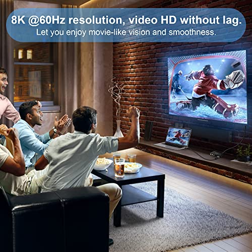 RCA to Hdmi Converter, HDMI Switch 4K@60Hz, 2 in 1 Out Video Converter, Support 16:9/4:3 720P/1080P Compatible with Xbox PS5/4/3 Blue-Ray DVD Player Fire Stick Roku VCR VHS