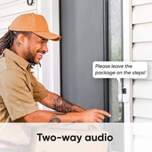 WYZE Video Doorbell with Chime (Horizontal Wedge Included), 1080p HD Video, 3:4 Aspect Ratio: 3:4 Head-to-Toe View, 2-Way Audio, Night Vision, Hardwired