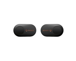 sony wf1000xm3 noise canceling true wireless earbuds – black (certified refurbished)