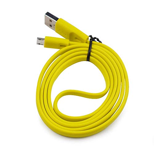 Replacement Wonderboom Charging Cable Wire USB Power Supply Cord Compatible with UE Boom Wonderboom UE Boom 2 Megaboom Ultimate Ears Miniboom Mobileboombox Wireless Speaker (Yellow)