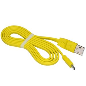 Replacement Wonderboom Charging Cable Wire USB Power Supply Cord Compatible with UE Boom Wonderboom UE Boom 2 Megaboom Ultimate Ears Miniboom Mobileboombox Wireless Speaker (Yellow)