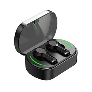 Bluetooth 5.3 Hi-Fi Wireless Touch-Control Earphones - Built-in Mic in-Ear Stereo Intelligent Noise Cancellation Headphones with Charging Box for Office Outdoor Sport Working