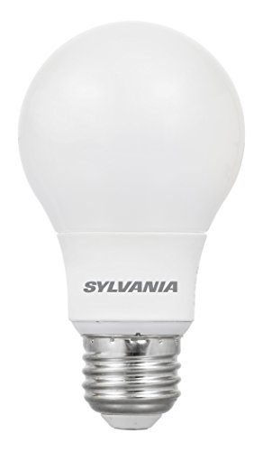 LEDVANCE 74479 Sylvania Ultra 60W Equivalent, A19 LED Light Bulb, Dimmable, Efficient 9W, Warm White Color 3000K