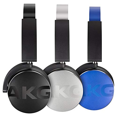 AKG Bluetooth Headphone Black (Y50BTBLK) (Renewed)