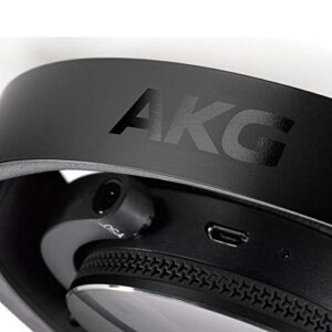 AKG Bluetooth Headphone Black (Y50BTBLK) (Renewed)