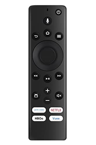 CT-RC1US-19 NS-RCFNA-19 Replace Voice Remote Compatible with Insignia Fire Smart TV & Toshiba Fire TV Edition Televisions NS-32DF310NA19 NS-39DF510NA19 55LF711U20 32LF221U19 43LF421U19 43LF621U19