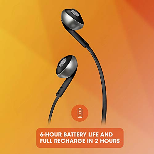 JBL TUNE 205BT - In-Ear Wireless Bluetooth Headphone - Black