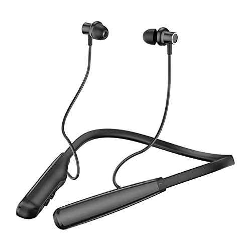 CREVIEW Neckband Bluetooth Headphones,in-Ear Sports Earphones, 100 Hours Playback, Bluetooth 5.3 with Beautiful Music Sound and Microphone for Call. Headphones Gift for Friends