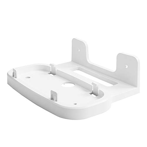 Wall Mount Holder for ASUS ZenWiFi AX Whole-Home Tri-Band Mesh WiFi 6 System (XT8)(CT8)(XT9),Simple and Sturdy Wall Mount Holder Stand Bracket by HOLACA (2 Pack, White)