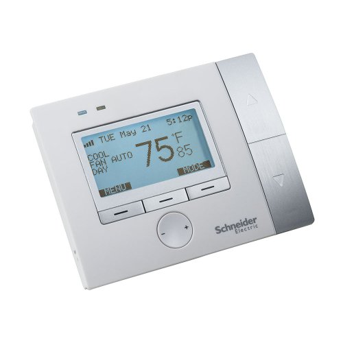 Square D - Wiser Programmable Communicating Thermostat, White