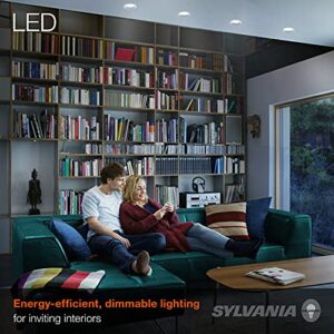 LEDVANCE Sylvania LED Flood BR30 Light Bulb, 65W = 9W, 10 Year, 650 Lumens, Dimmable, 5000K, Daylight - 12 Pack (41264)