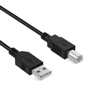 lionx usb canon printer cable to computer for pixma printer 6 feet usb 2.0