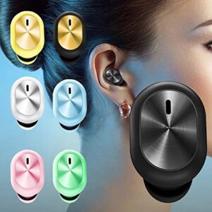 twifer macaron wireless single ear bluetooth earbuds stereo sound built mic in-ear waterproof sports headphones mini bluetooth 5.0 earphone