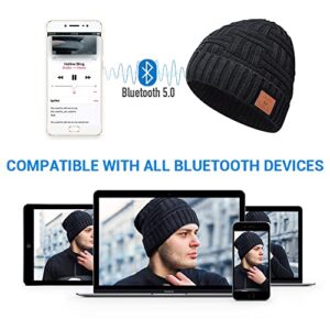 Bluetooth Beanie Hat Men And Women Stocking Stuffers for Husband Teen Boy HIM