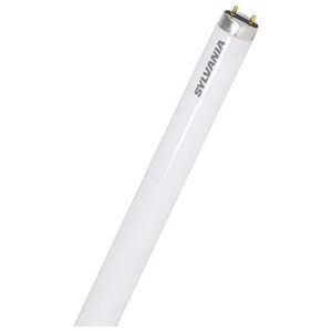 sylvania 48″ t8 fluorescent tube, 32 watt, 3500k, suitable for is or rs operation, 30 pack