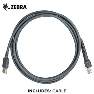 Zebra Cable for LS2208 Series Handheld Scanner Gray CBA-U01-S07ZAR