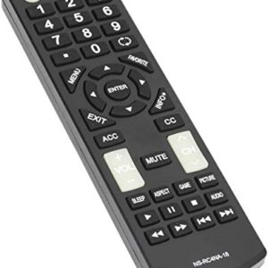 New NS-RC4NA-18 Remote Control fit for Insignia LCD/LED TV NS-22D420NA18 NS-32D220NA18 NS-32D311MX17 NS-32D311NA17 NS-40D420MX18 NS-40D420NA18 NS43D420NA18 NS-43D420NA18