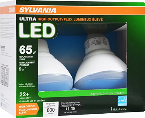 LEDVANCE Sylvania 79219 Dimmable 8W LED PAR30 Narrow Flood Bulb, White