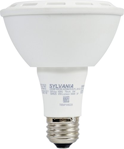 LEDVANCE Sylvania 79219 Dimmable 8W LED PAR30 Narrow Flood Bulb, White