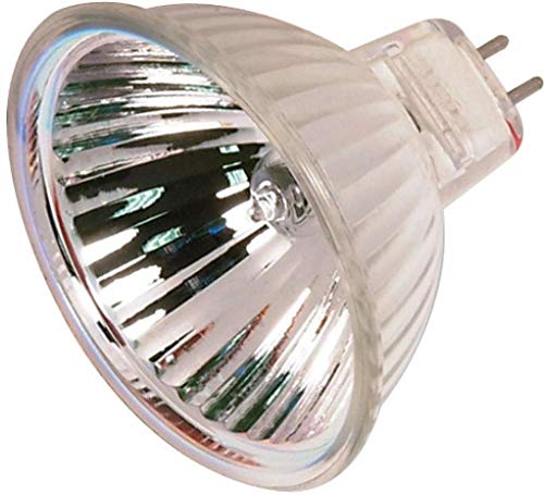 LEDVANCE 58308 Sylvania 50W Narrow Flood Beam Reflector Lamp, GU5.3 Bi-Pin Base, 1 Pack Halogen MR16