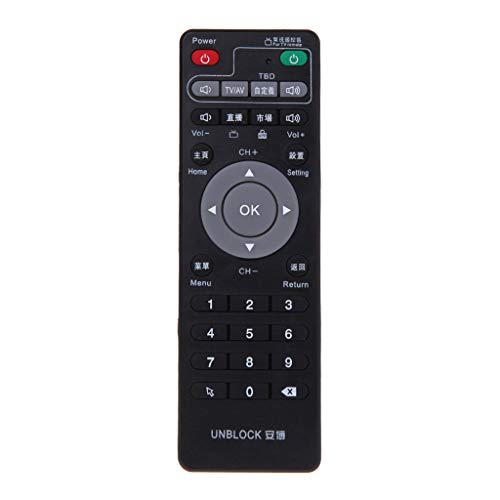 Set-Top Box Learning Remote Control for Unblock Tech Ubox Smart TV Box Gen 1/2/3