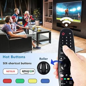 Universal Remote Control fit All LG Smart-TV,for LG LCD LED UHD QLED 4K HDR TVs（NO Voice Function and Flying Mouse Function）