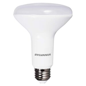 SYLVANIA LED TruWave Natural Series BR30 Light Bulb, 65W Equivalent Efficient 7W, Medium Base, Dimmable, 650 Lumens, Frosted, 2700K, Soft White - 2 pack (40728)