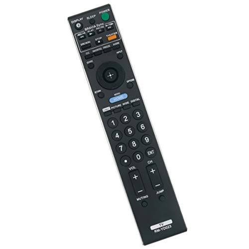 RM-YD023 Replaced Remote fit for Sony TV KDL-40W4100 KDL-42V4100 KDL-46W4100 KDL-52W4100 KDL-40V4150 KDL-32XBR6 KDL-37XBR6 KDL-40V4100 KDL-46V4100 KDL-46W4150 KDL-52V4100 KDL-52W4100 KDL-32VL140