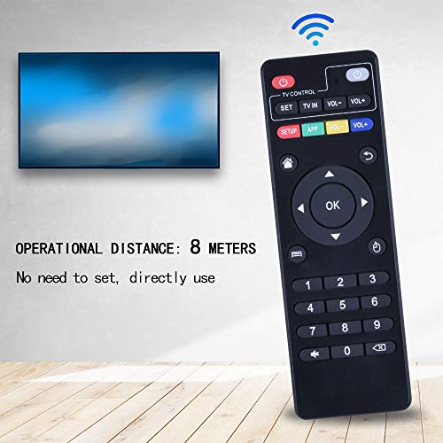 New MXQ PRO Android TV Box Replacement Remote Control provided by Ometter. Suitable for M8, M8C, M8N, M8S, M9C, M10, T95M, T95N, T95X, MX9, TX3mini, T9, X96, X96s, X96mini, T95, V88H96, H96 pro, MXQ