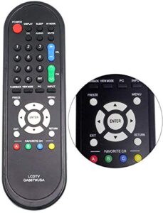 new ga667wjsa replacement remote control for sharp tv lc-32d49 lc-32d49u lc-37sb24 lc-32d44 lc-32d44u lc32d47u lc52sb55u lc37d44u lc-32d47 lc-32d47ut