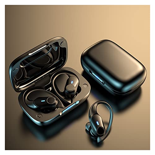 LAGRUS Headphones Bluetooth Earphone IPX7 Sports Wireless Headphone Noise Reduction Ear Hook Earduds with Microphone Wireless Headphones