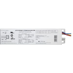 OSRAM Constant Voltage 96W 24Vdc Dimmable LED Power Supply, 1 Pack, White