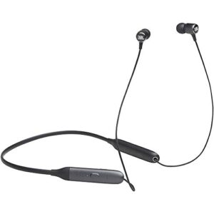 jbl live 220bt wireless neckband in-ear headphones, black (renewed)