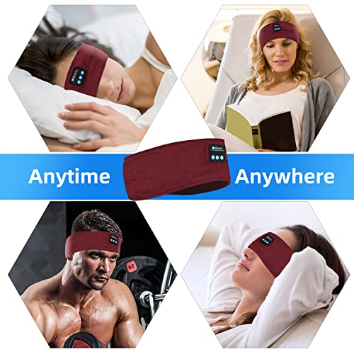 LeekaoWee 2023New Sleep Headset, Bluetooth Sports Sleep Headset, with Ultra-Thin high-Definition Stereo Speakers, Suitable for Sleep, Sports, Jogging, Yoga, Insomnia, air Travel etc.FD9