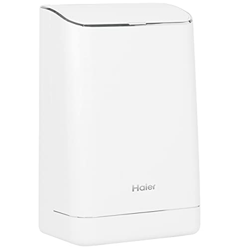 Haier Smart Home 3-in-1 Portable Air Conditioner, Dehumidifier & Room Fan | 13,500 BTU | Easy Install Kit Included | Complete With Wifi & Auto-Evaporation Technology | Cools up to 550 Sq Ft | 115V