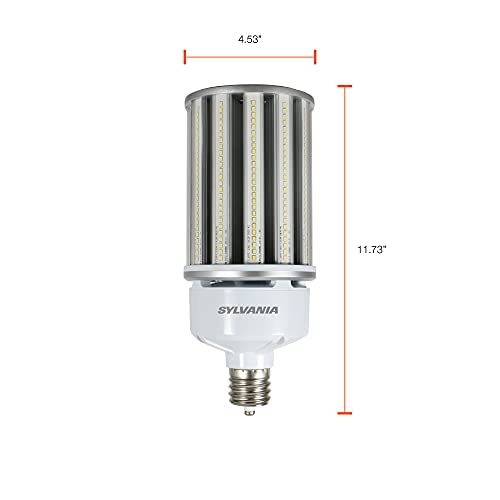 Sylvania LED High Lumen Retrofit Corn Lamp, 400W Equivalent, 16200 Lumen, EX39 Mogul Base, 3000K Natural White, 1 Pack