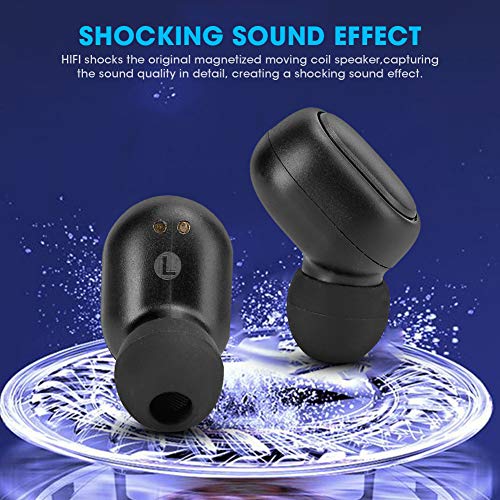 Wireless Bluetooth Headphones, HiFi Digital Display Stereo Earphone, Waterproof Life Wireless Sports Headphones, Hands-Free Outdoor Headphones, Gift(E7S)