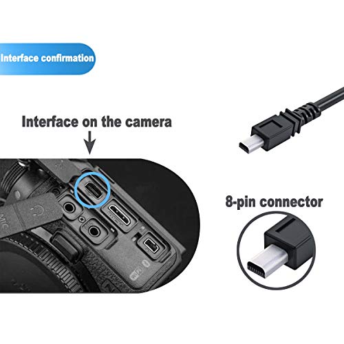 Replacement UC-E6 Cable, 6-Feet UC-E6 E16 E17 E23 Camera Charging Cable Copmuter USB Data Charger Cord Compatible for Nikon DSLR D3200 D3300 D750 D5000 D5300 Coolpix B500 P100 P500 S3300 S6300 S3700