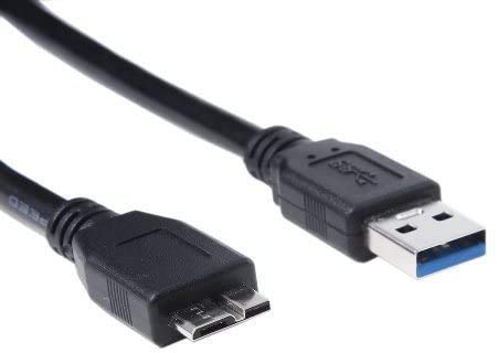 6Feet USB 3.0 Data Cable Cord for Western Digital WD My Book External Hard Drive